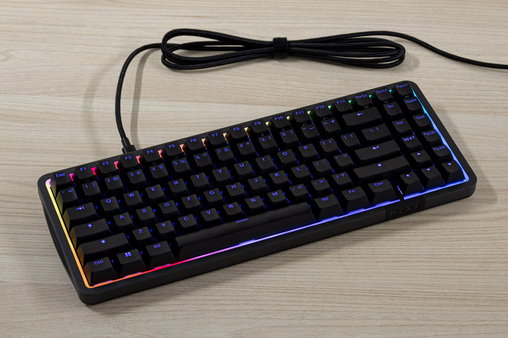 NZXT Function Elite Minitkl 磁軸電競鍵盤開箱評測 | 75%TKL布局、線性磁軸開關、8000Hz高回報率 ...