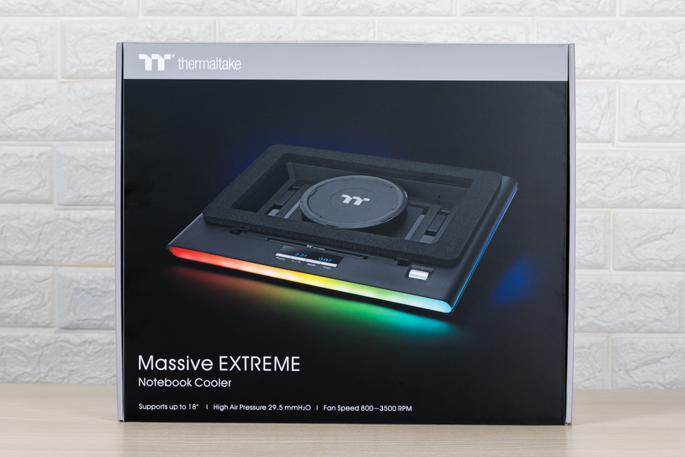 為筆電降溫！曜越 Massive EXTREME 筆記型電腦散熱器開箱評測|密封槍體設計、RGB 光害搭載