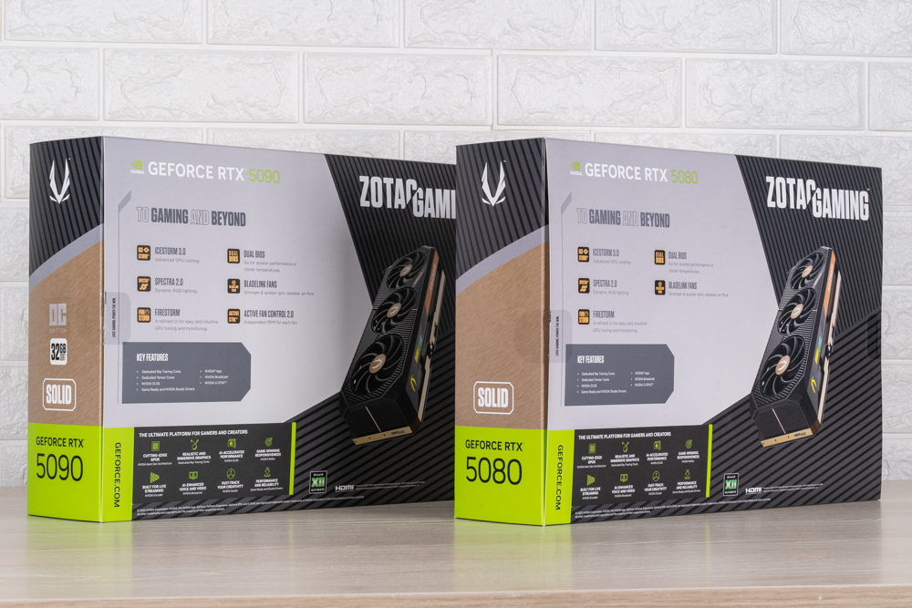回歸矩形設計！ ZOTAC GAMING GeForce RTX 5080 SOLID / 5090 SOLID OC 顯示開箱評測|居家生活 ...