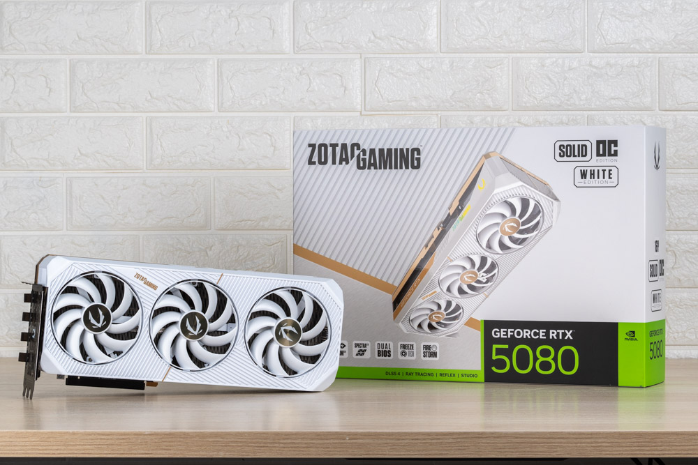 雪白版本！ ZOTAC GAMING GeForce RTX 5080 SOLID OC White Edition 顯示卡開箱 | 白淨新 ...